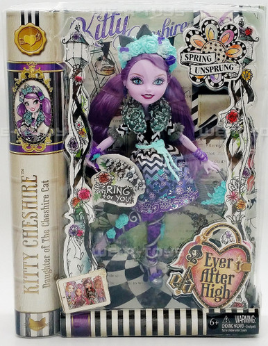 Kitty Chesire Ever After High Spring Unsprung Doll 2014 Mattel #CGW28 ...