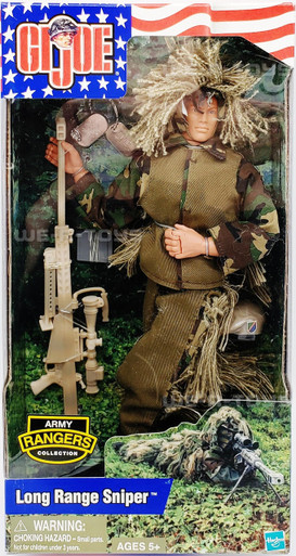 GI Joe Army Rangers Collection Long Range Sniper Figure Hasbro 2002 ...