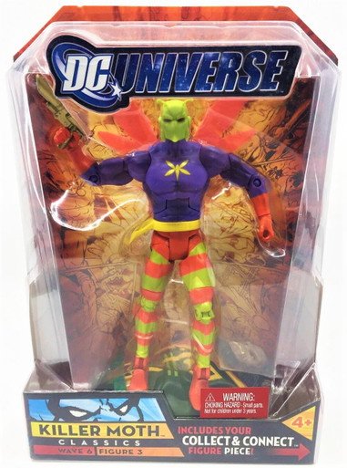 DC Universe Classics Killer Moth Action Figure Wave 6 Figure 3 2008 ...