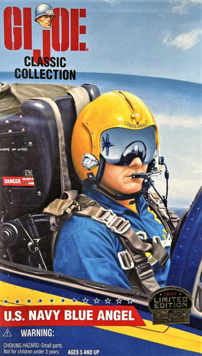 GI Joe Classic Collection U.S. Navy Blue Angel Pilot 12" Action Figure