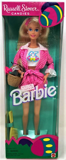 Russell Stover Candies Easter Barbie Doll 1995 Special Edition Mattel 14956