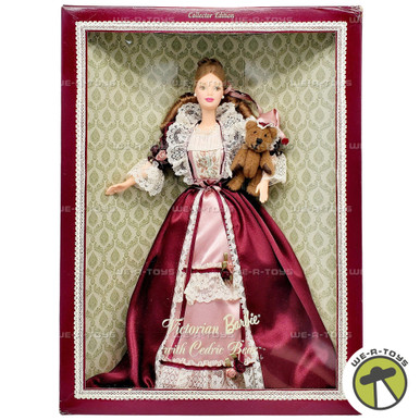 Victorian Barbie with Cedric Bear Collector Edition Doll 1999 Mattel ...
