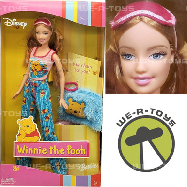 Barbie Loves Winnie the Pooh Doll and Key Chain 2004 Mattel H6469 - We ...