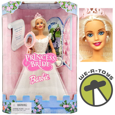 Princess Bride Barbie Doll 2001 Mattel 50603 - We-R-Toys