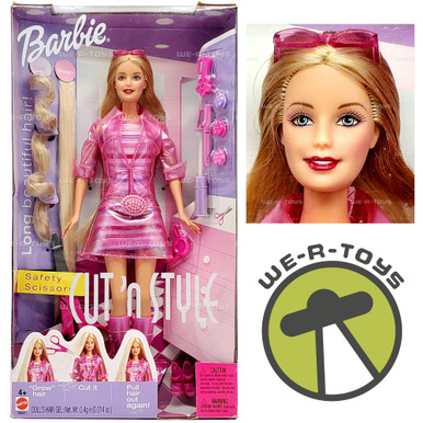 Cut 'n Style Barbie Doll 2002 Mattel 56891 - We-R-Toys