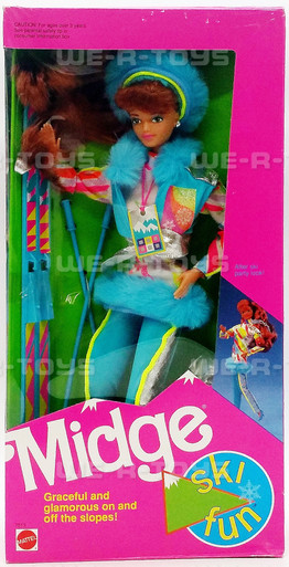 Ski Fun Midge 1991 Mattel #7513 - We-R-Toys