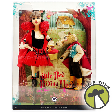 Little Red Riding Hood and the Wolf Barbie Doll Giftset 2008 Mattel ...