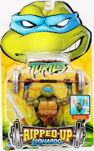 TMNT Ripped Up Leonardo Action Figure Playmates 2004 #53070 NEW - We-R-Toys
