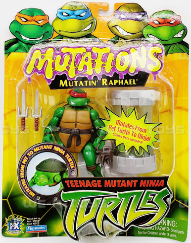 TMNT Mutations Series Mutatin' Raphael Figure Playmates #53137 NEW - We ...