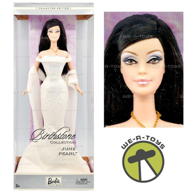 June Pearl The Birthstone Collection Barbie Doll 2002 Mattel #C5324
