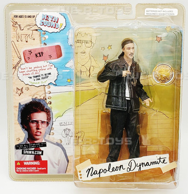 Napoleon Dynamite Kip Action Figure With Sound McFarlane Toys 2006 NRFP ...