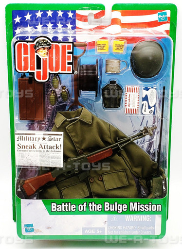 G.I. Joe Battle of the Bulge Mission Accessories Hasbro 2002 No. 53853 ...