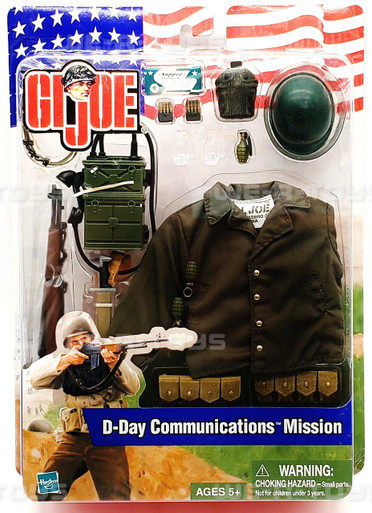 G.I. Joe D-Day Communications Mission Accessories Hasbro 2002 No. 57383 ...