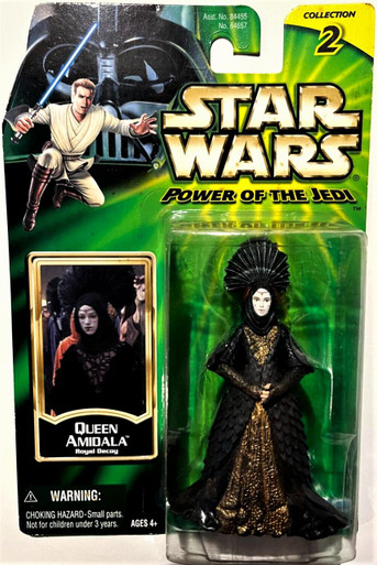 Star Wars Power of the Jedi Queen Amidala Royal Decoy Action Figure ...