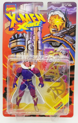 Marvel X-Men X-Force Exodus Plasma Burst! Action Figure 1995 ToyBiz No ...