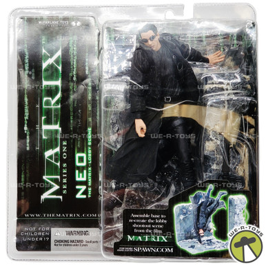 The Matrix Series 1 Neo Lobby Scene Figure McFarlane Toys 2003 NEW - We ...