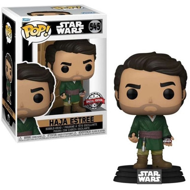 Funko POP Star Wars #545 Haja Estree Bobble Head Vinyl Figure - We-R-Toys