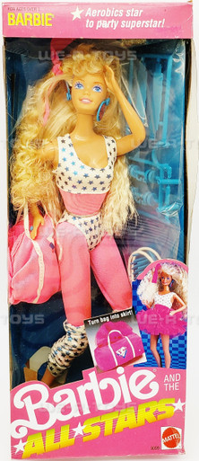 Barbie and the All-Stars Aerobics Star Doll Mattel 1989 #9099 NEW - We ...