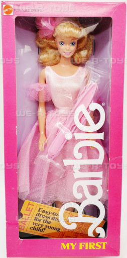 My First Barbie Doll Ballet Mattel 1986 #1788 NEW - We-R-Toys