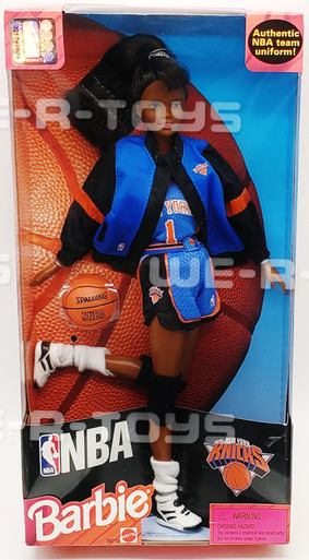 Barbie NBA New York Knicks Doll 1998 Mattel No. 20715 NRFB - We-R-Toys
