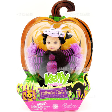Barbie Kelly Halloween Party Doll Purple & Black Spider 2006 Mattel No ...