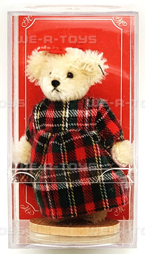 Muffy VanderBear Miniature Series Red Flannel Bear NABC 2004 NEW - We-R ...