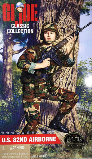 GI Joe Classic Collection U.S. 82nd Airborne 12" Action Figure 1998 Kenner 81431 - We-R-Toys