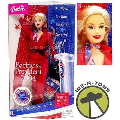 Barbie for President Doll 2004 The Whitehouse Project Mattel #G6175 ...