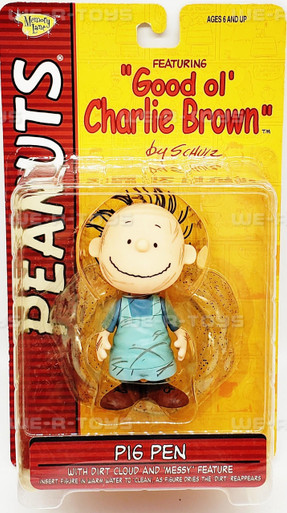 Peanuts Good Ol' Charlie Brown Pig Pen Figure With Dirt Cloud and Messy ...
