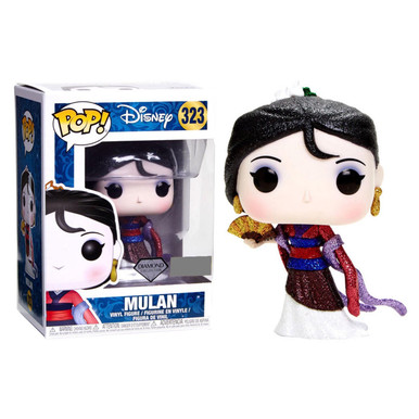 Funko POP Disney Diamond Collection #323 Mulan Vinyl Figure - We-R-Toys