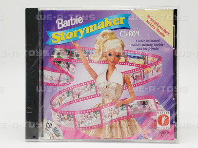 Barbie Storymaker CD-Rom Create Animated Movies Starring Barbie & Her ...
