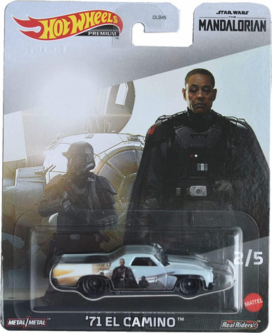 Hot Wheels Star Wars The Mandalorian '71 El Camino 2/5 Moff Gideon Die ...