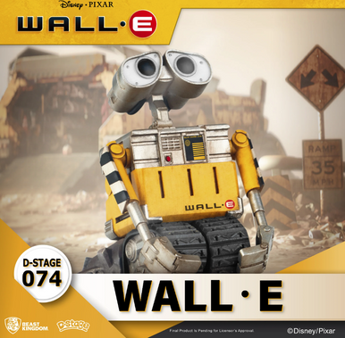 Beast Kingdom DS-074 Disney PIXAR WALL-E Diorama Stage D-Stage Figure ...