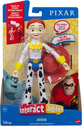 Disney Pixar Interactables Toy Story Jessie Talking Action Figure ...
