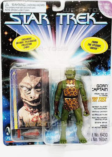 Star Trek Gorn Captain Action Figure From the Episode: Arena Playmates ...