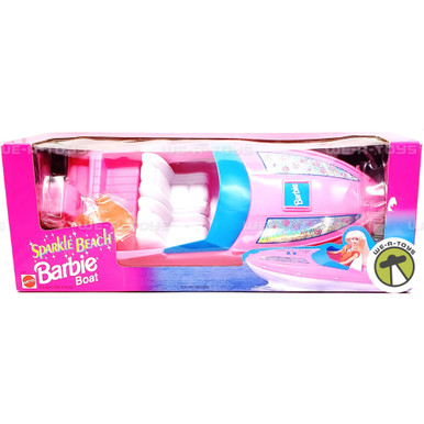 Barbie Sparkle Beach Boat Mattel 1995 #67478 NEW - We-R-Toys