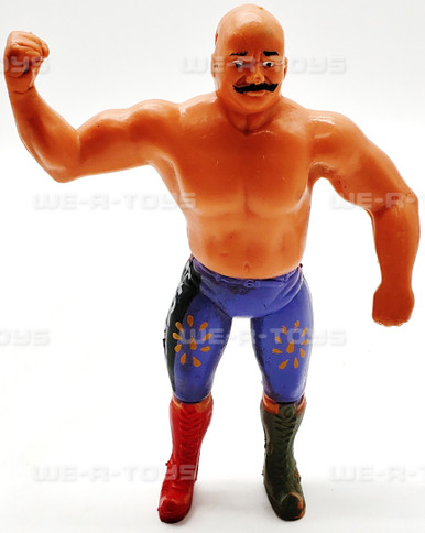 WWF Wrestling Superstars Iron Sheik Bendable Rubber Figure LJN 1986 ...