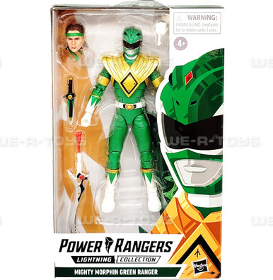 Power Rangers Lightning Collection Mighty Morphin Green Ranger Figure ...