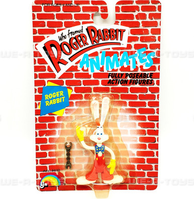 Who Framed Roger Rabbit Animates Roger Rabbit 3.75" Figure LJN Toys ...
