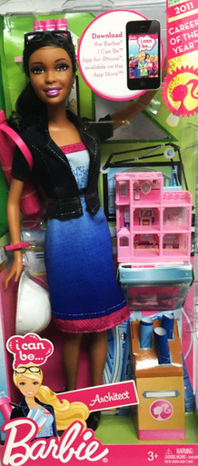 Barbie I Can Be... Architect African American Doll with Accessories ...