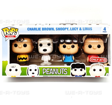 Peanuts Charlie Brown, Snoopy, Lucy & Linus Vinyl Figure Funko Pop ...