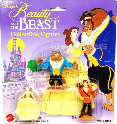 Disney's Beauty and the Beast Collectible Mini Figures Mattel #5136A ...