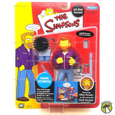 The Simpsons All-Star Voices Interactive Figure Hank Scorpio Playmates ...