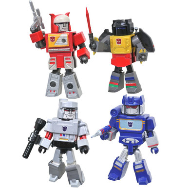 The Transformers Series 2 G1 Minimates Box Set Diamond Select Toys 2022 ...