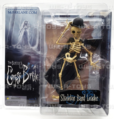 Tim Burton's Corpse Bride Series 2 Skeleton Band Leader Figure ...