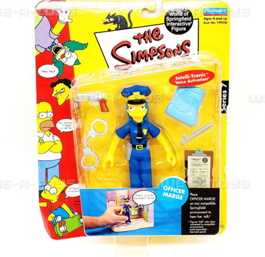 The Simpsons World of Springfield Interactive Figure Officer Marge ...
