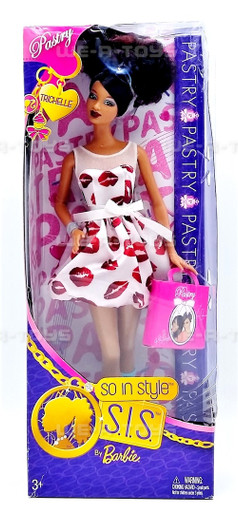 So In Style Trichelle African American Barbie Doll Pastry 2011 Mattel ...