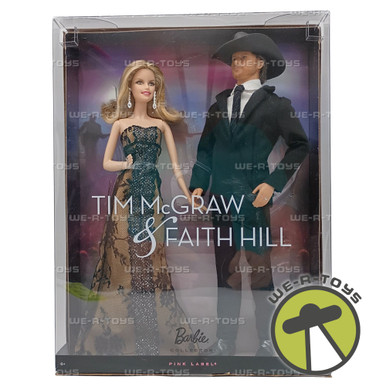 Barbie Tim McGraw & Faith Hill Barbie Doll Set Pink Label 2011 Mattel ...