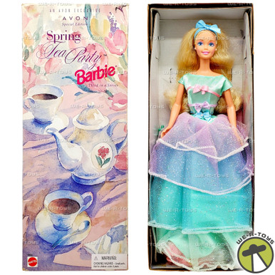 Spring Tea Party Barbie Special Edition Avon Exclusive 1997 Mattel 18656