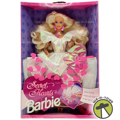 Barbie Secret Hearts Barbie Doll 1992 Mattel 7902 - We-R-Toys